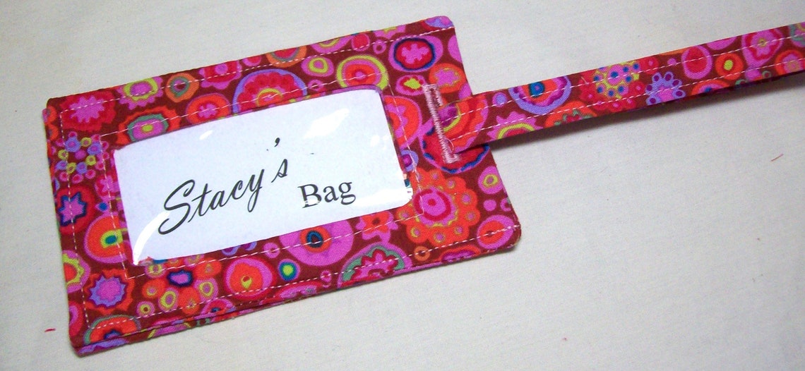 Luggage Tags DIY PDF Tutorial - Etsy