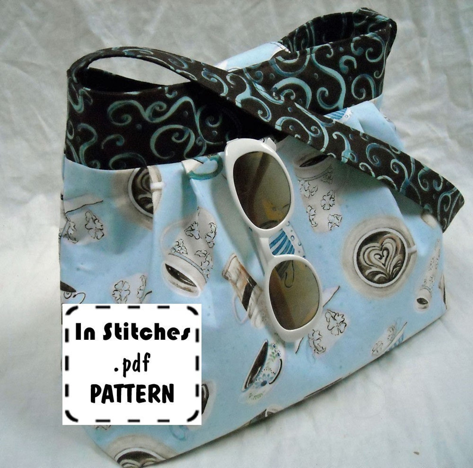 Jamie PDF Purse Pattern-hobo Shoulder Bag-easy Sewing Instructions ...