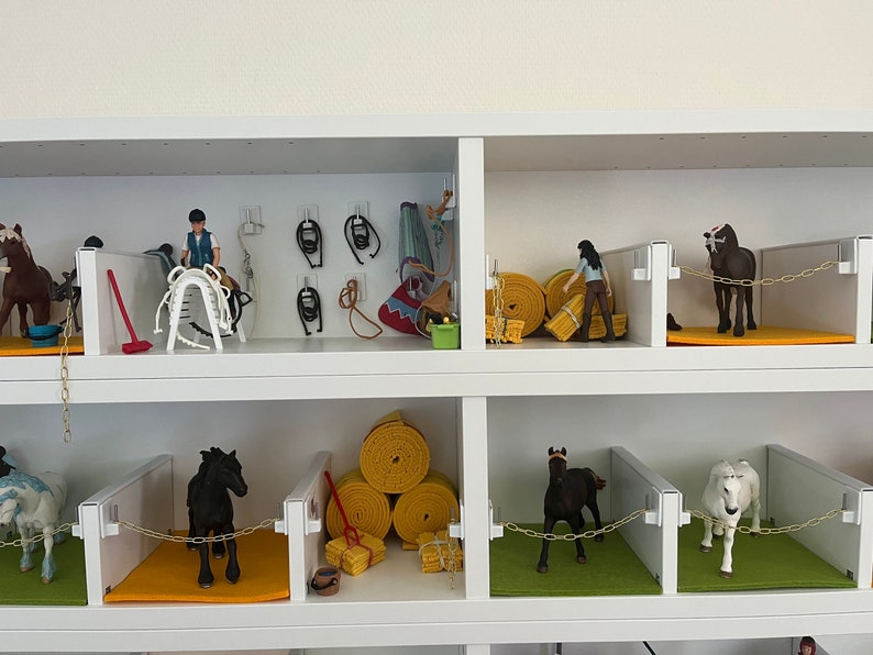 Instructions for a Shelf for Schleich Horses and Animals, Stable Shelf ...