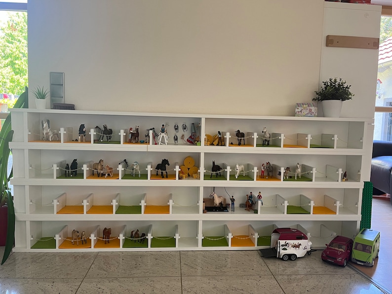 Instructions for a Shelf for Schleich Horses and Animals, Stable Shelf ...