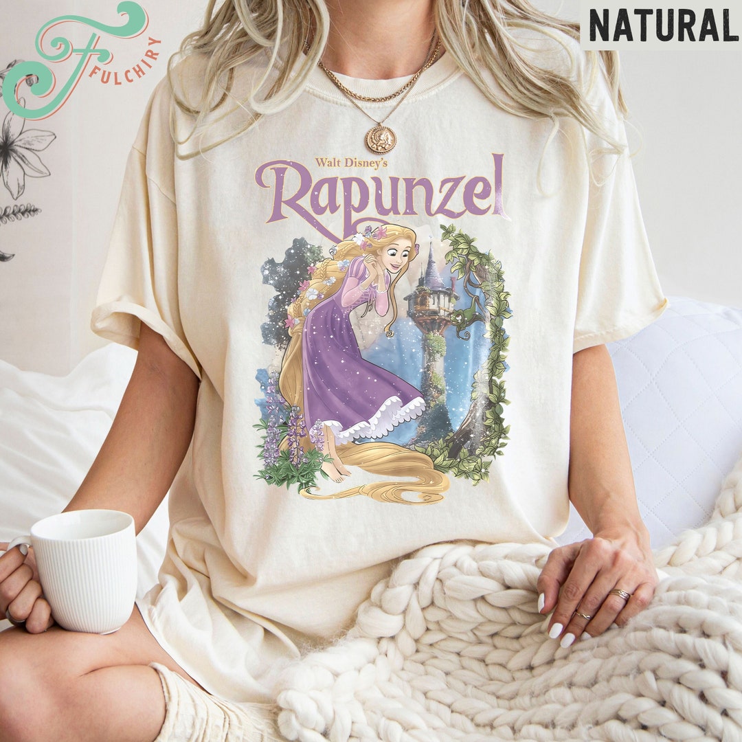 Vintage Rapunzel Shirt, Disney Rapunzel Shirt, Disney Tangled Shirt ...