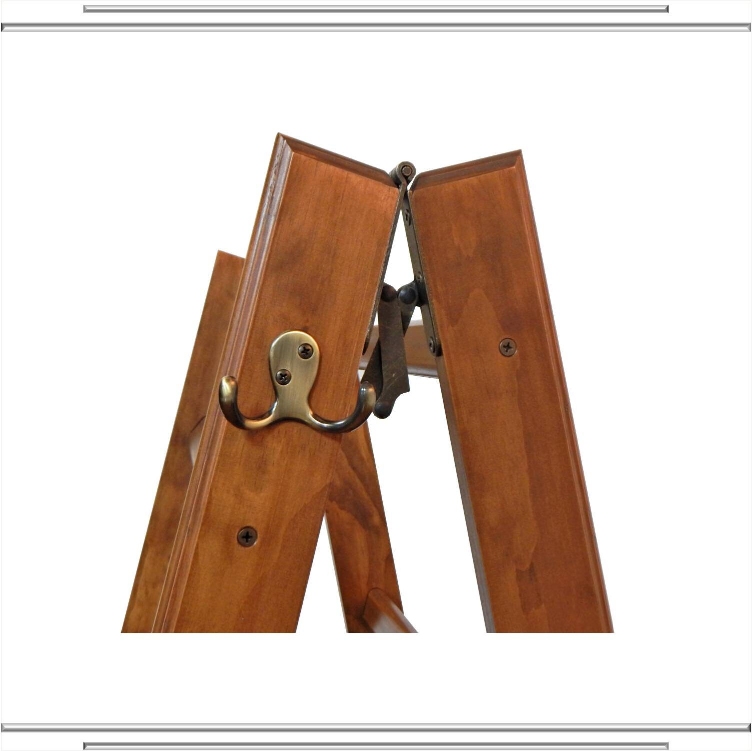 The Ladderrack Quilt Display Stand and Blanket Ladder, Rack Holds up to ...