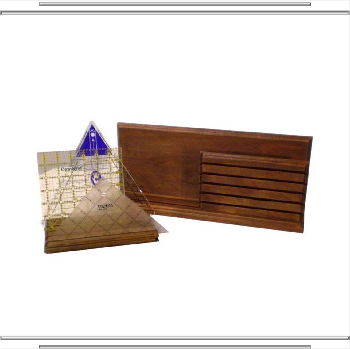 Rule-it-all Traveler Deluxe Wall-mount Quilting Ruler Rack. A Solid ...