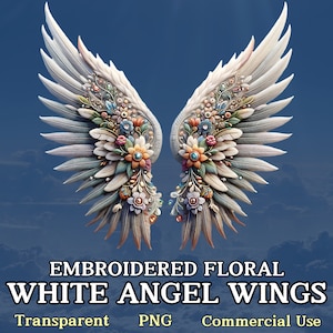 Transparent PNG Angel Wings Heaven Floral Angel Wings Clipart Feather ...