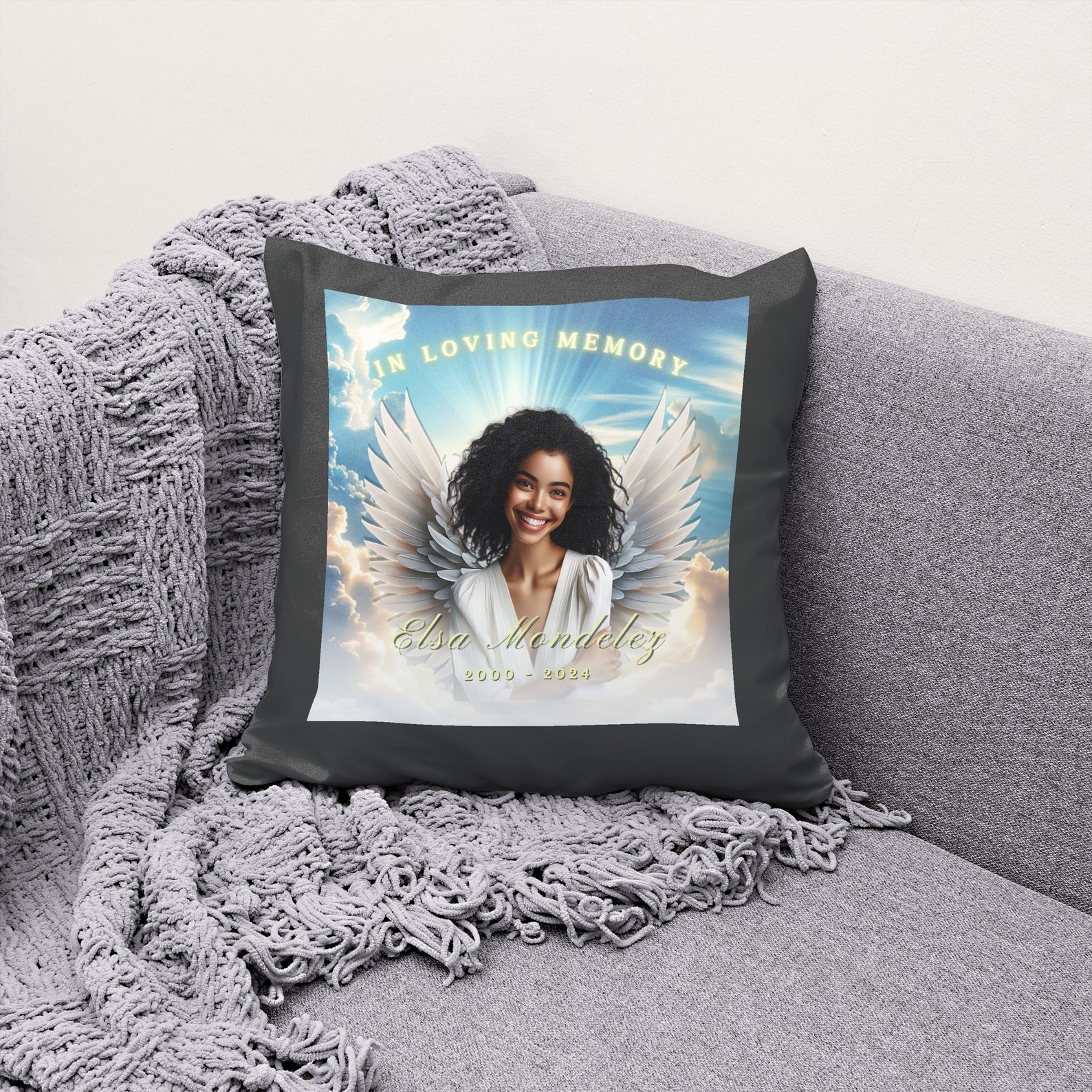 Custom PNG Angel Wings Memorial Sympathy Gift Angel Wings Life ...