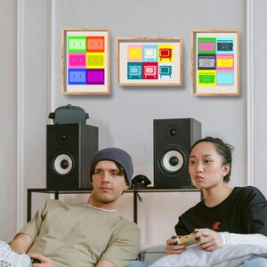 Nostalgia Wall Art Combo, Retro Pop Art Collection, 60% off Digital ...