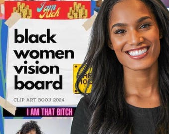 Vision Board Printables for Black Men 300 Inspiring Pictures, Words and ...