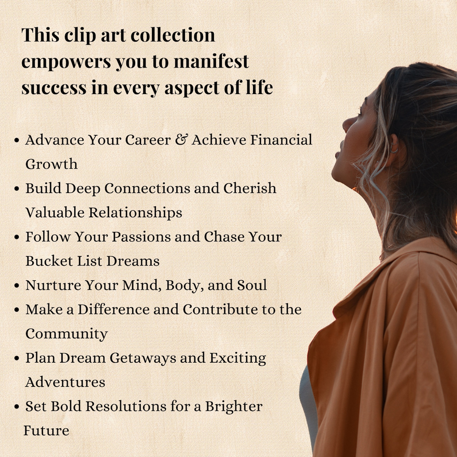 2025 Vision Board Printables, 500 Images, Words, Affirmation Cards ...