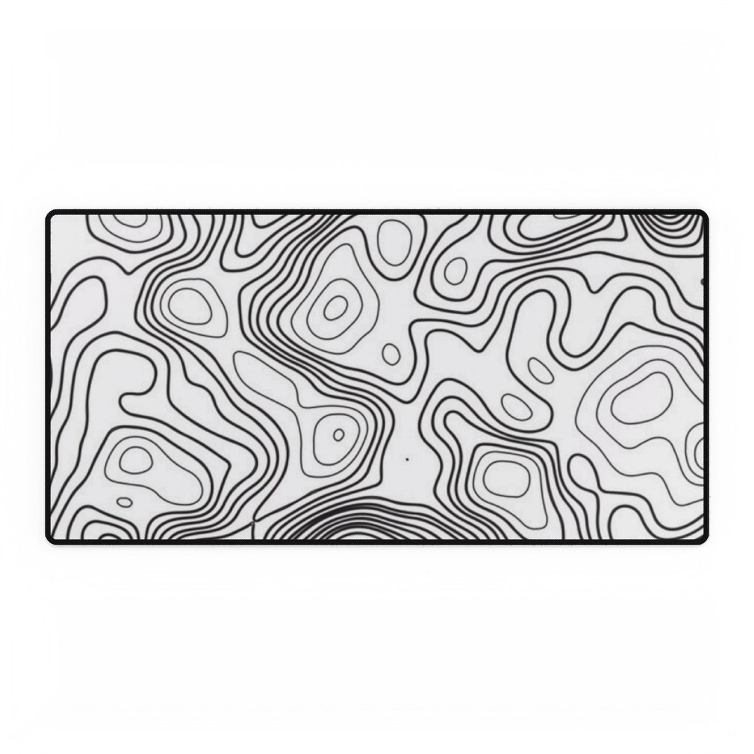 Topo Desk Mat - Etsy