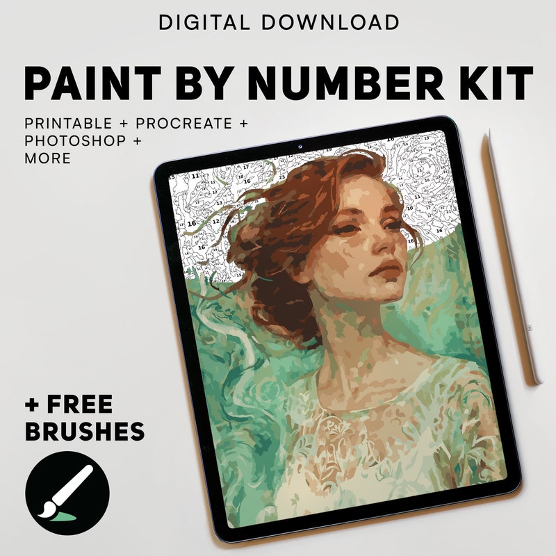Paint by Number Kit - Etsy