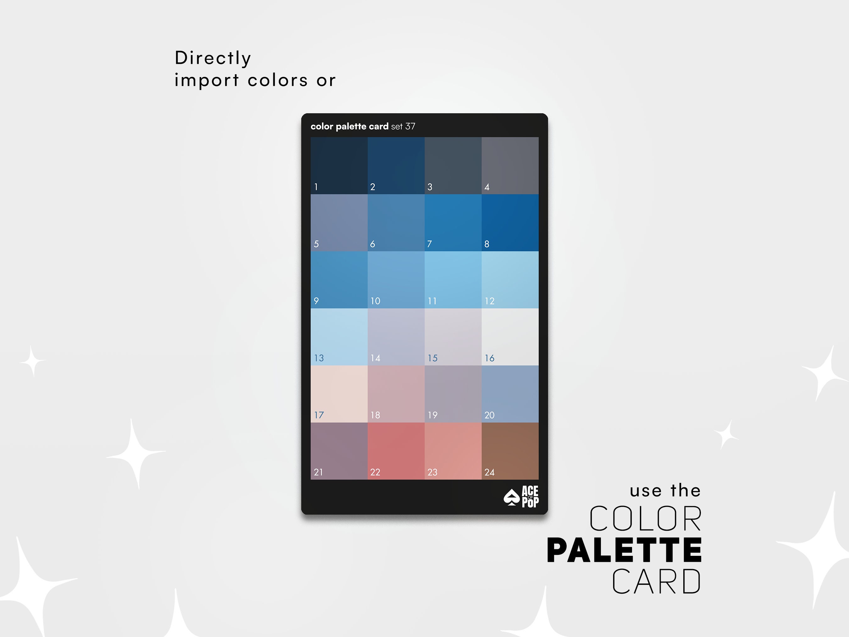 Paint by Number Kit Digital Download Printable Set Photoshop Procreate ...