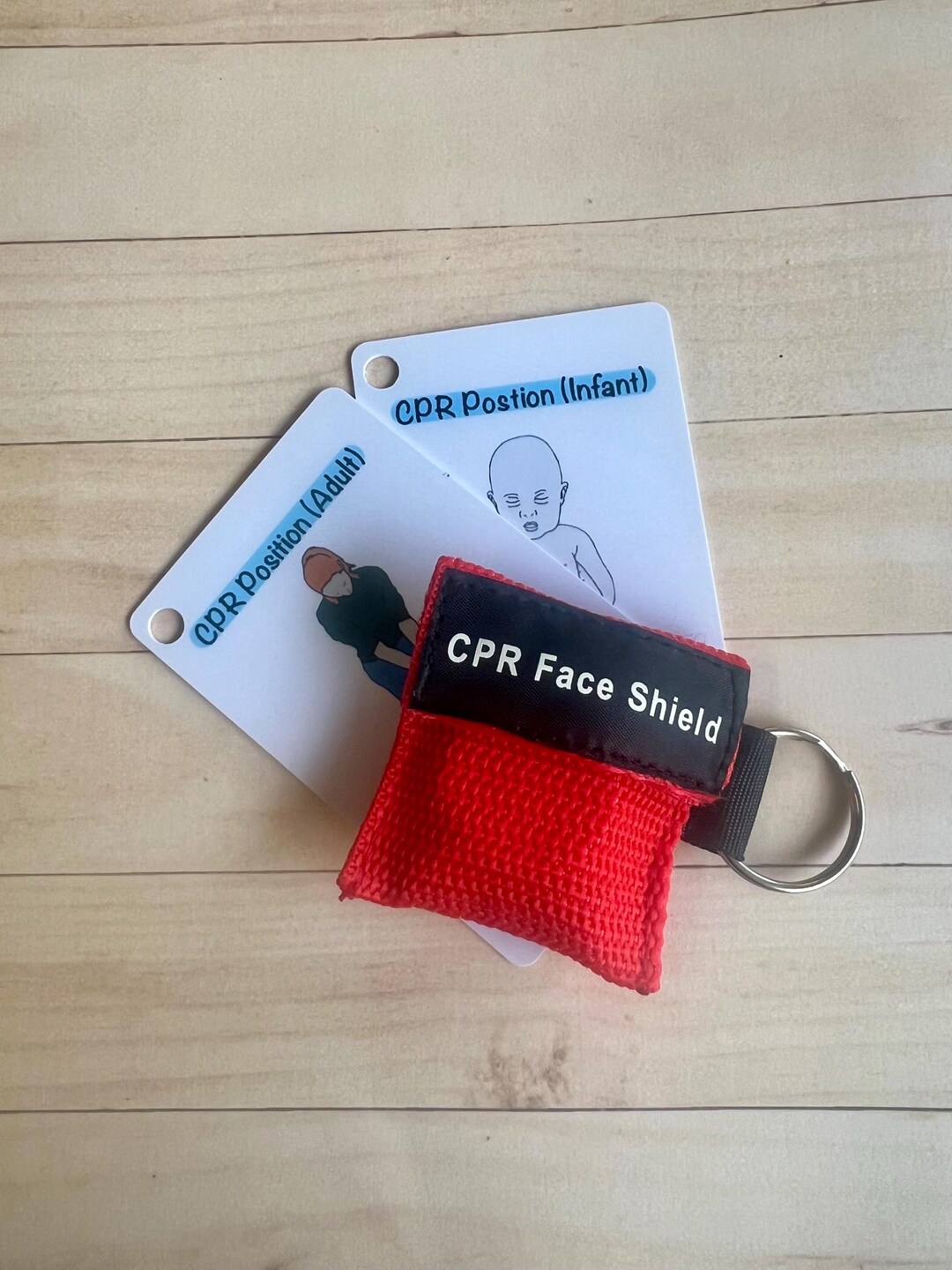 CPR Cards and Faceshield - Etsy