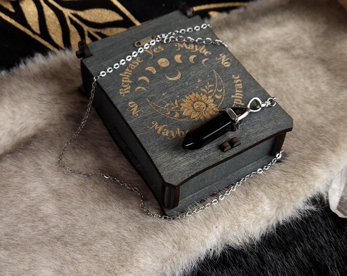 Pendulum Board Oracle Card Holder and Box, Oracle Card of the Day ...