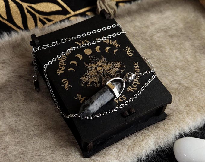 Pendulum Board Tarot Card Holder and Box, Oracle Card of the Day ...