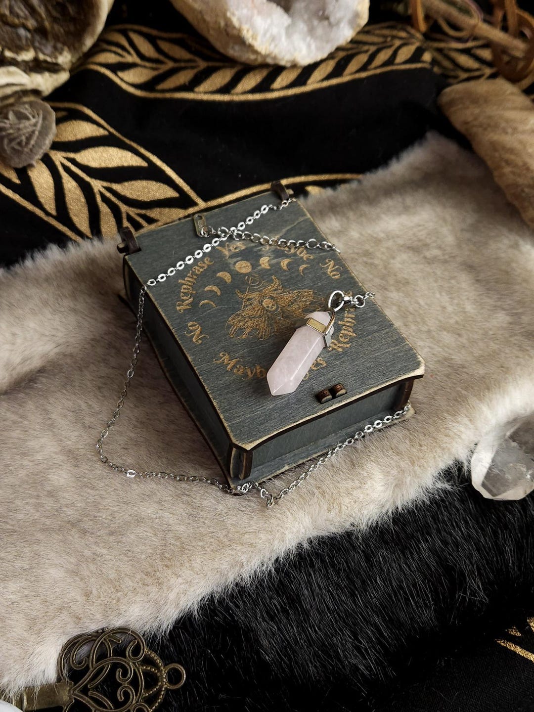 Pendulum Board Oracle Card Holder and Box, Oracle Card of the Day ...