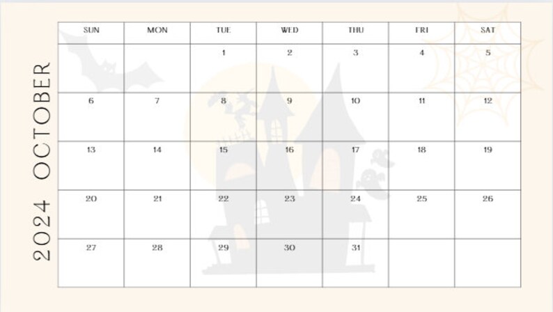 2024 Digital Calendar - Etsy