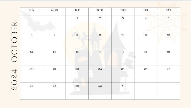 2024 Digital Calendar - Etsy