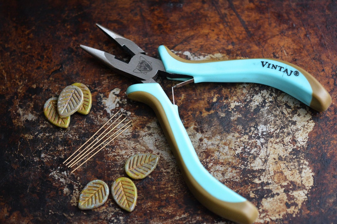 Vintaj 5 Inch Ergo Chain Nose Jewellery Plier With Cutter - Etsy