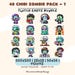 Kawaii Totoro | Adorable Anime Emotes | Fun Streaming Stickers for ...