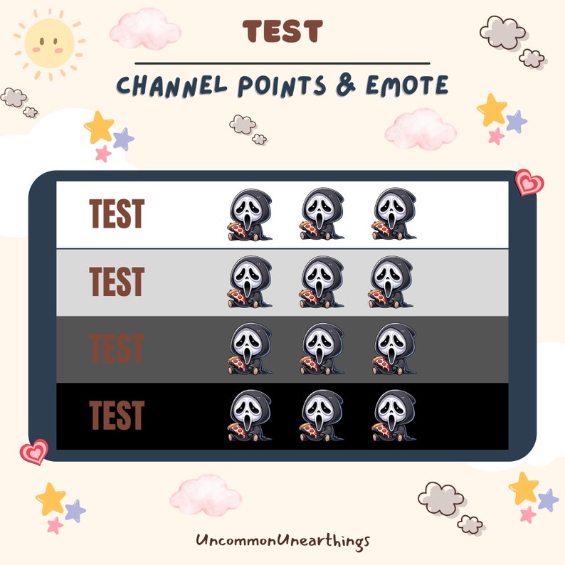 Cute Ghostface Gamer Emote Halloween Ghost Stickers for Twitch, Discord, Youtube - Etsy