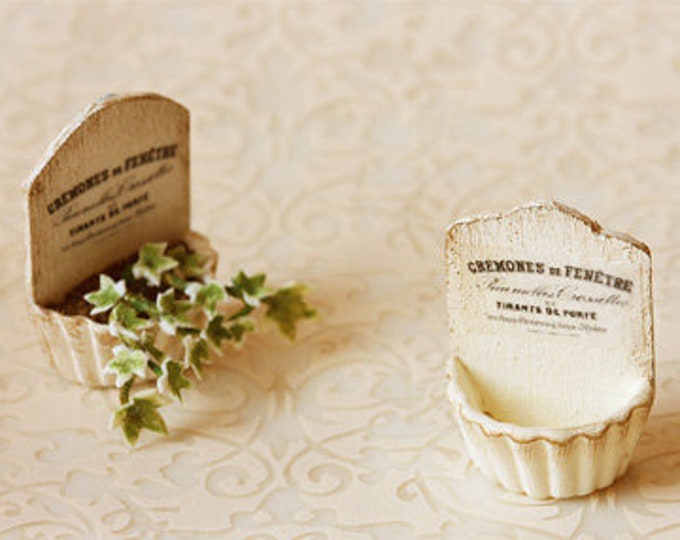 Dollhouse Miniature - French Chic Planter - Etsy