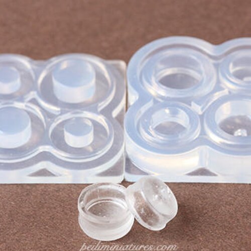 Dollhouse Miniature Milk Custard Jar Silicone Mold - Etsy