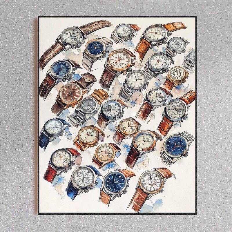 Rolex Wall Art - Etsy