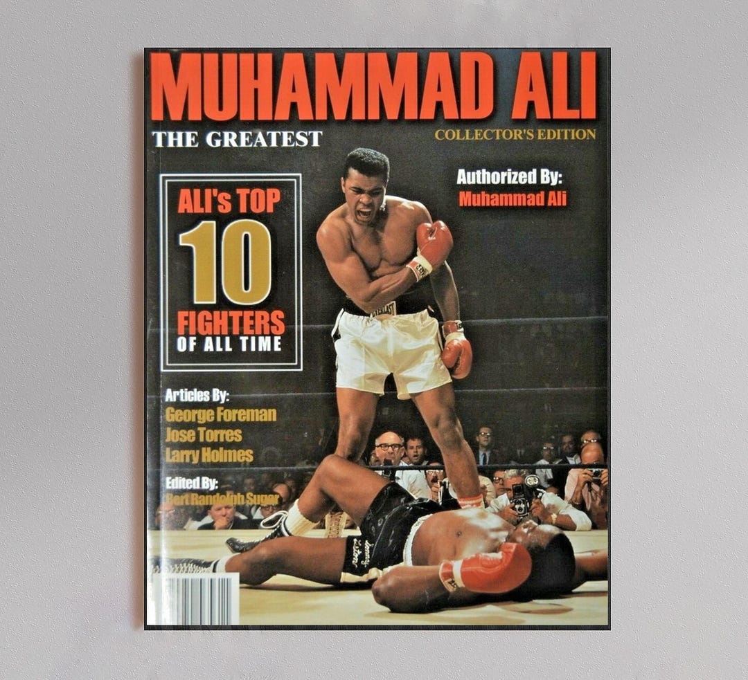 Muhammad Ali Poster, Muhammad Ali Vintage Poster, Muhammad Ali Vintage ...