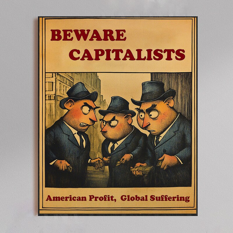 Propaganda Poster - Etsy