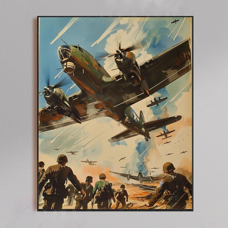 World War Ii Poster - Etsy