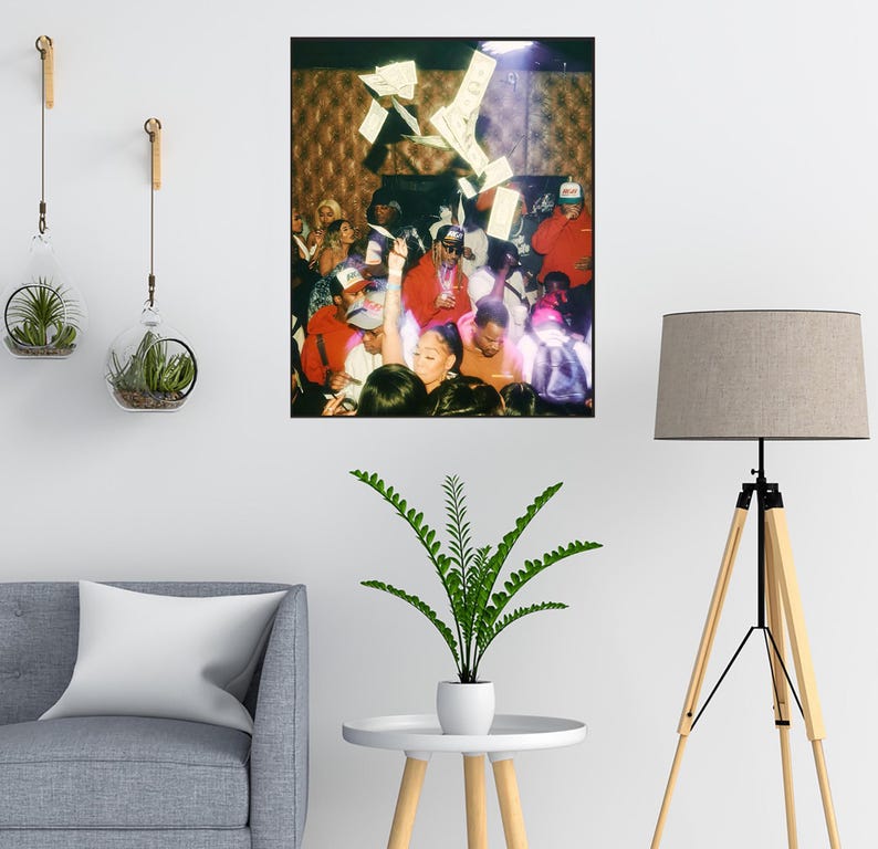 Future Rapper Poster - Musician Wall Art Print, Hip Hop Home Decor ...