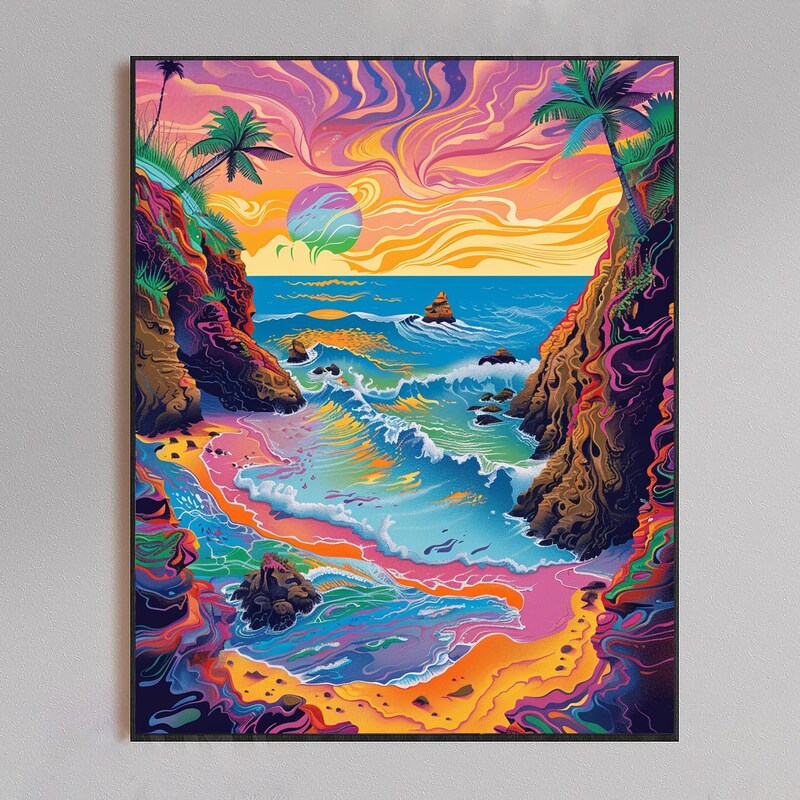 Trippy Posters - Etsy