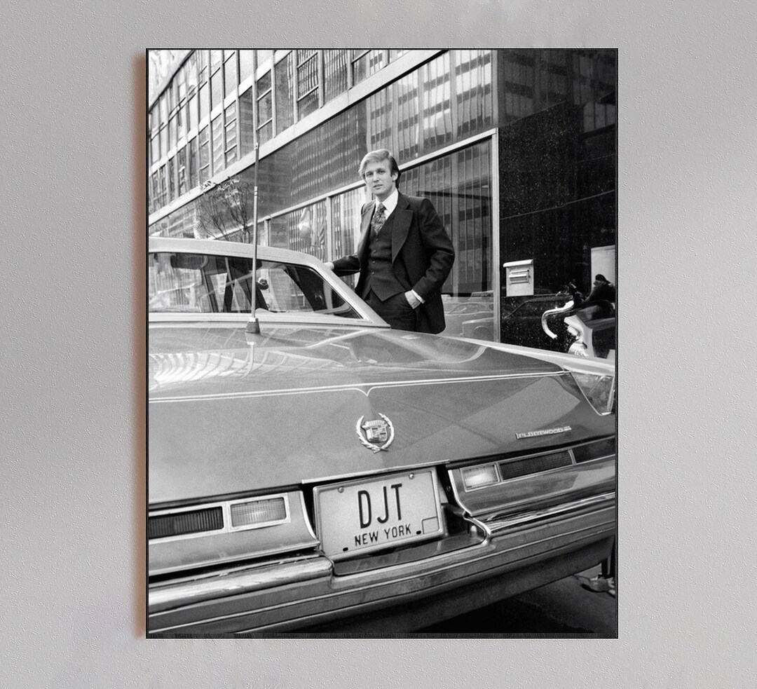 Vintage Donald Trump Poster, Donald Trump Wall Art Print, Political ...