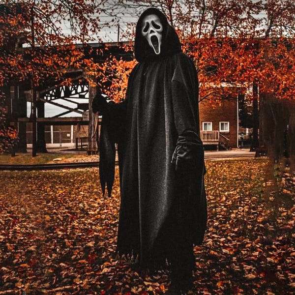 Ghostface Glitter Costume - Etsy