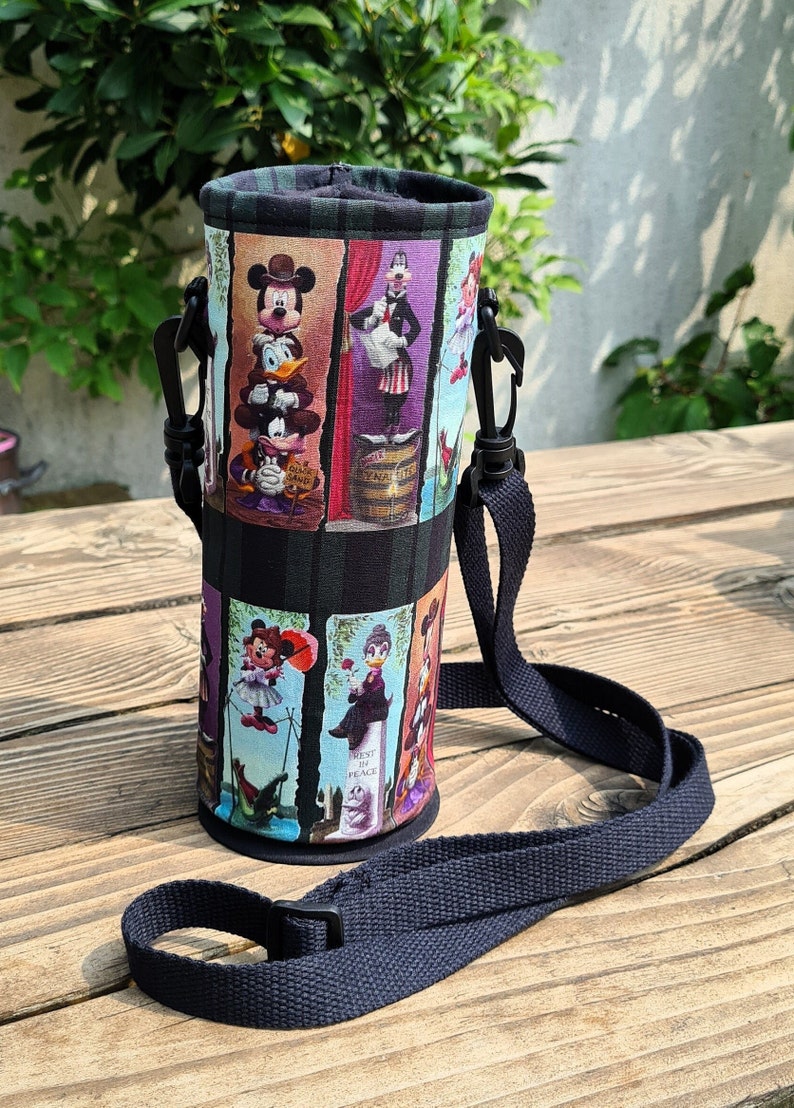 Not so Scary Disney Haunted Mansion Themed Insulated Cross Body Bottle ...