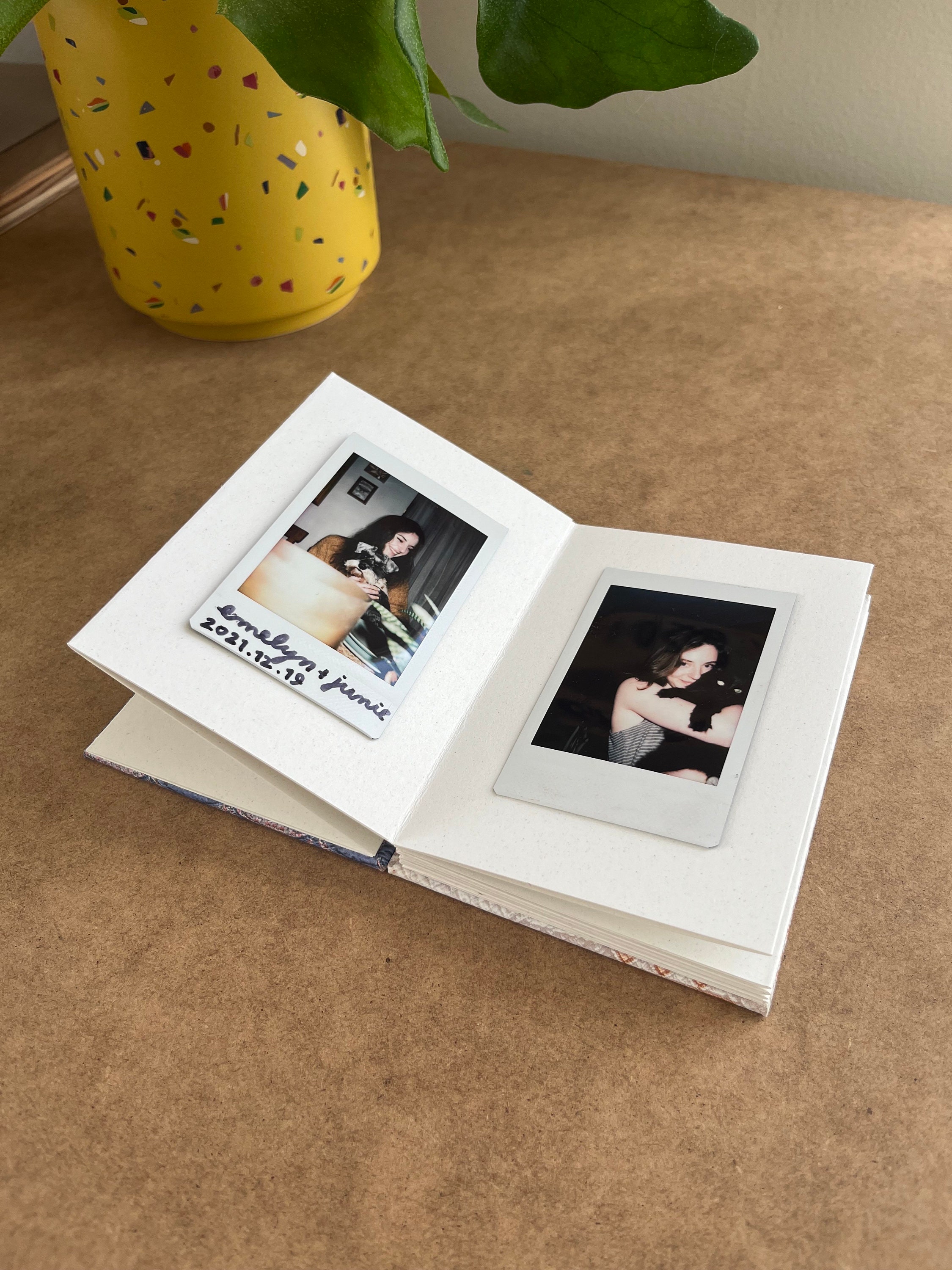 Accordion Notebook Mini Polaroid Album 44 Pages 3.5 X 5 Vintage ...