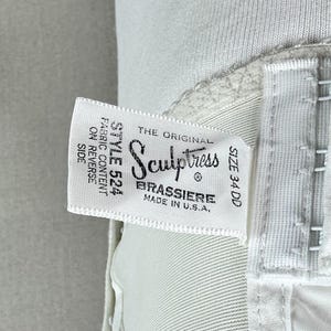 Vintage 70s Sculptress Bra, Uplifting Banderin Brassiere, Size 34DD - Etsy