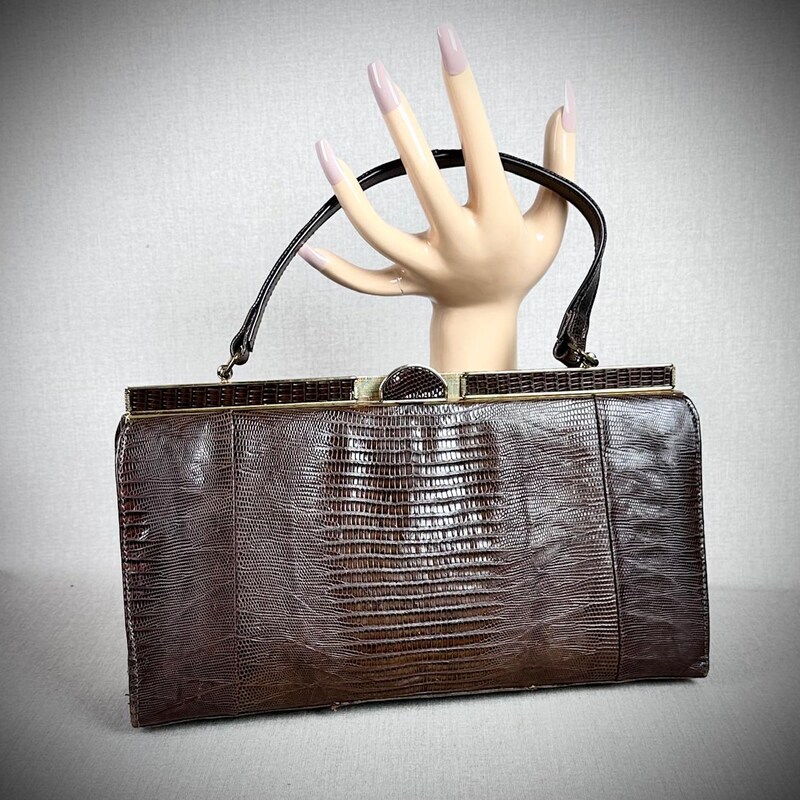 Lizard Skin Purse - Etsy