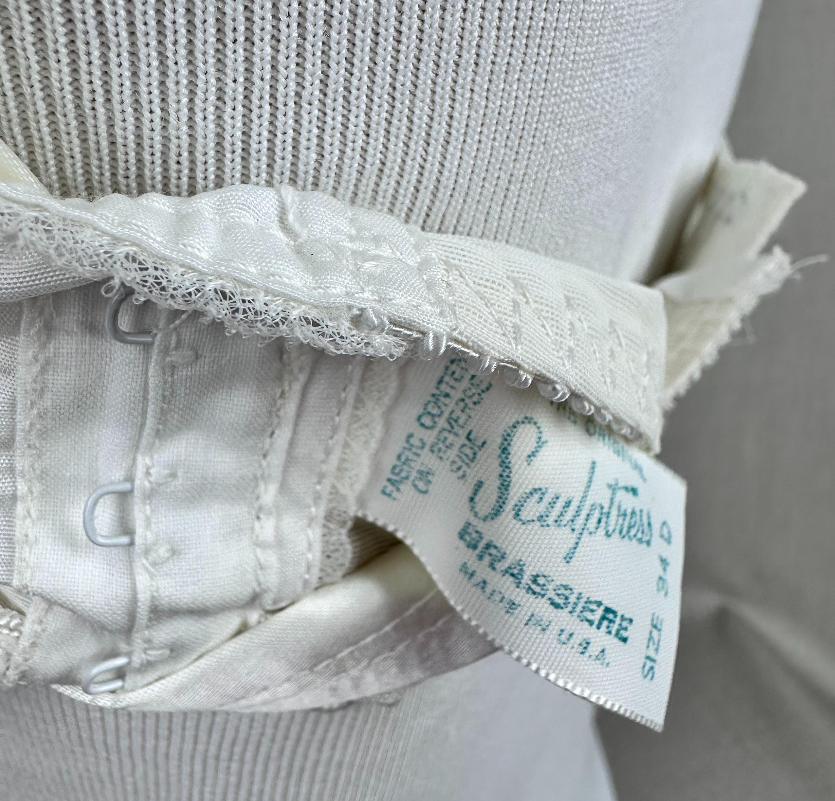 Vintage 70s Sculptress Bra, Uplifting Banderin Brassiere, Size 34D - Etsy