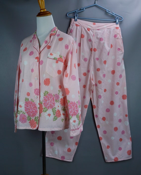 vintage pajamas 1950s pajamas - Gem