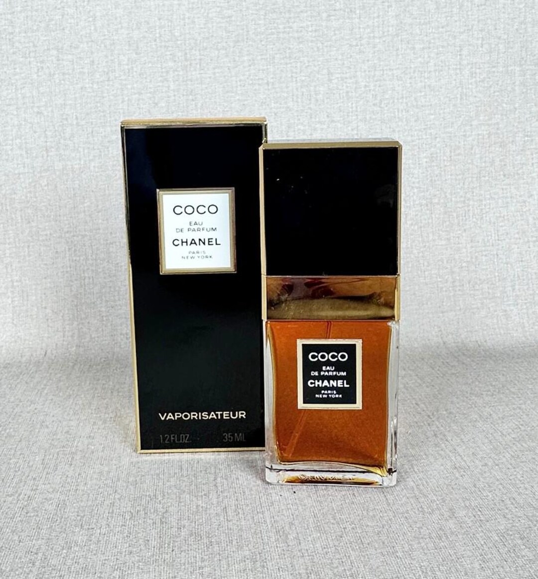 Coco Chanel Eau De Parfum, Vaporisateur, 1.25 Fl Oz, Deadstock, 35ml - Etsy