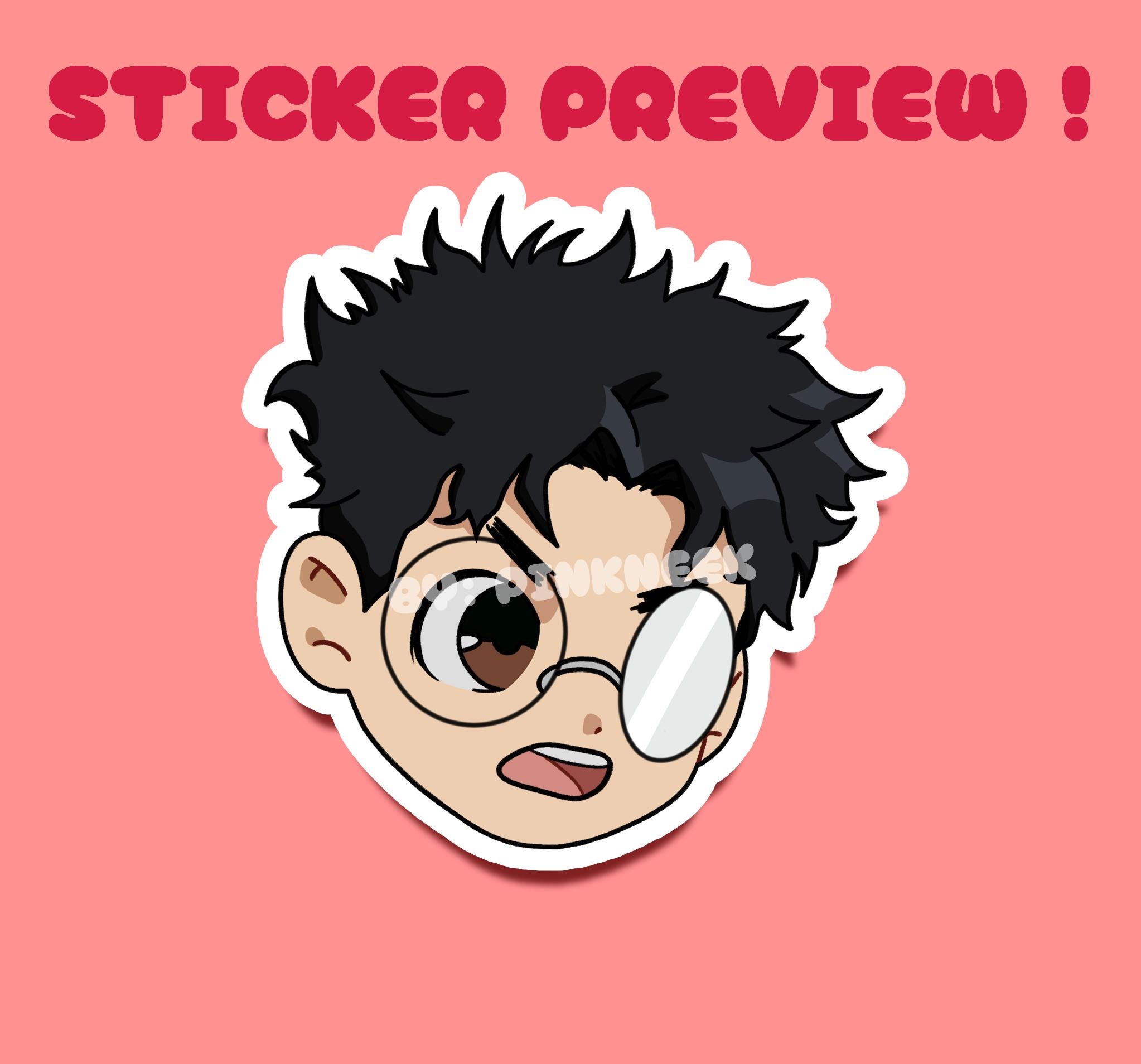 Dandadan Waterproof Stickers Okarun and Momo Ayase - Etsy