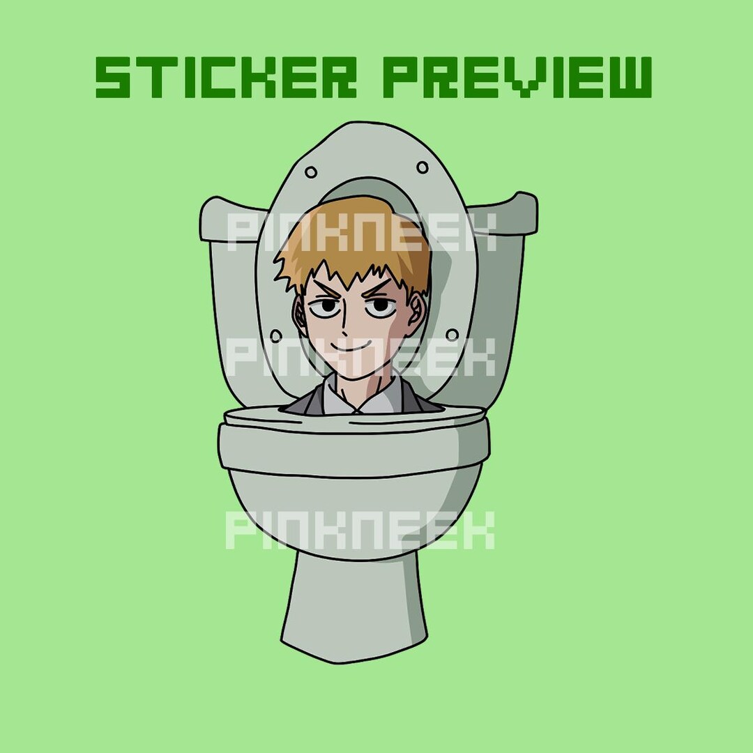 Mob Psycho Laminated Stickers Anime Laptop Decals - Etsy