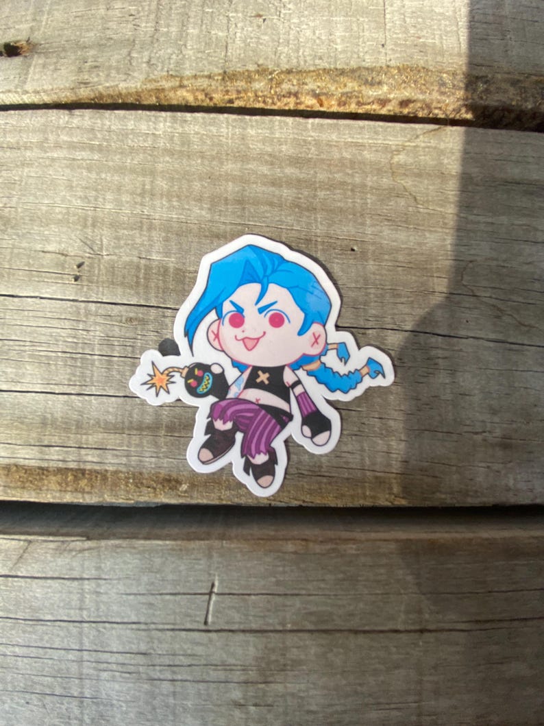 Arcane Laminated Stickers Gaming Laptop Decals League of Legends - Etsy