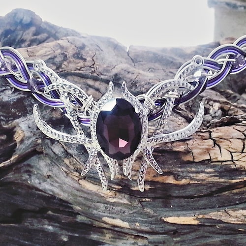 Elven Oracle Crystal Circlet Tiara Crown in Custom Colors - Etsy Canada