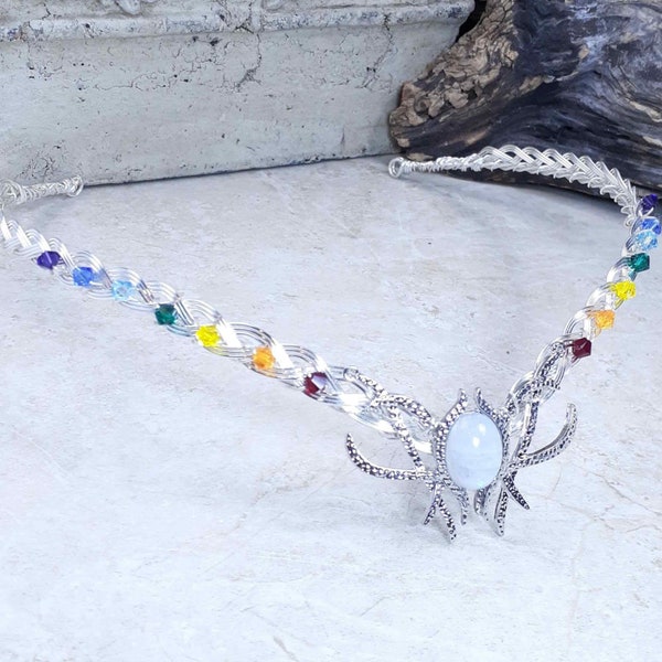 Moonstone Crown - Etsy