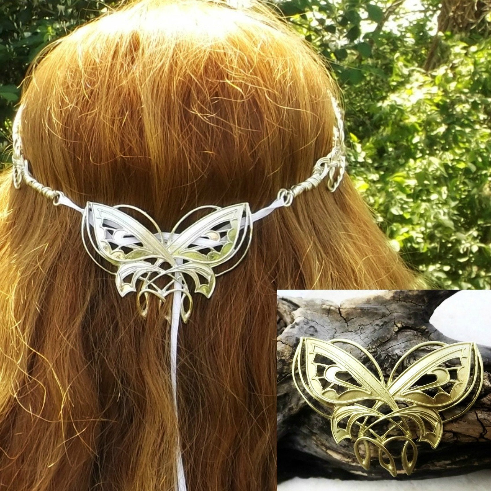 Elven Oracle Crystal Circlet Tiara Crown in Custom Colors - Etsy Canada