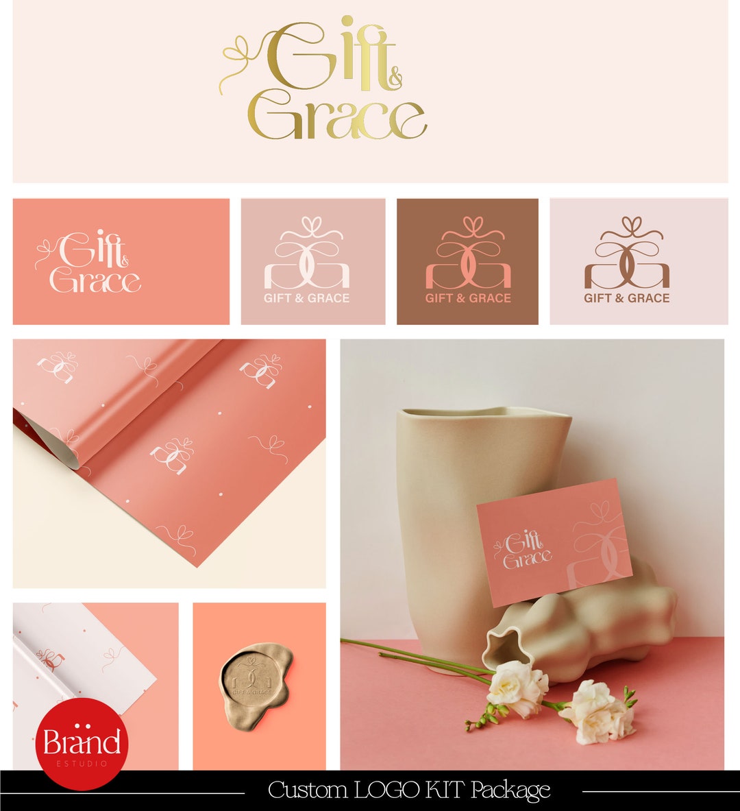 Custom Logo Kit Package & Custom Branding Kit Package, Creative Graphic ...