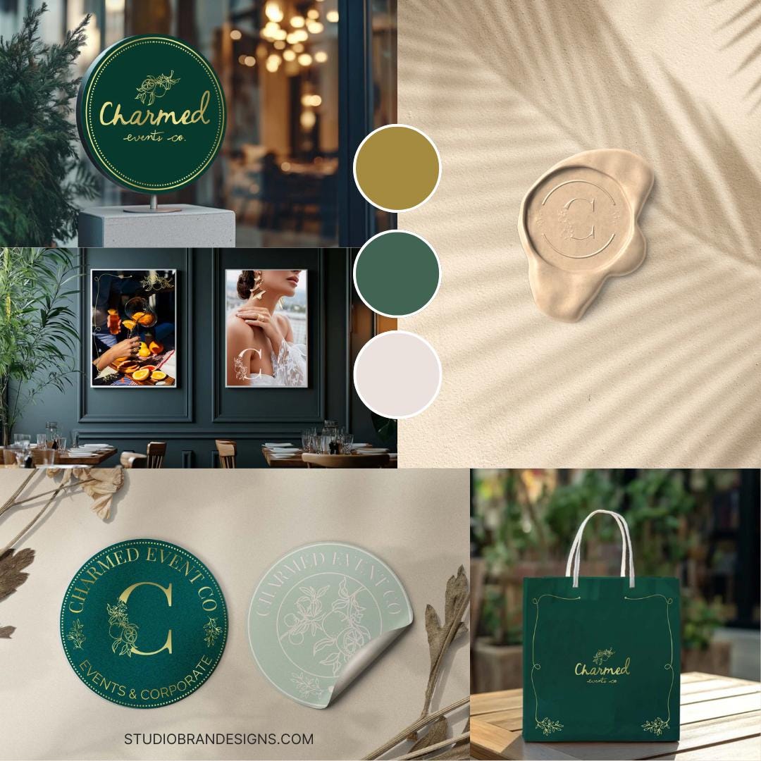 ALL-INCLUSIVE Logo Brand Identity Package, Custom Logo Design, Branding ...