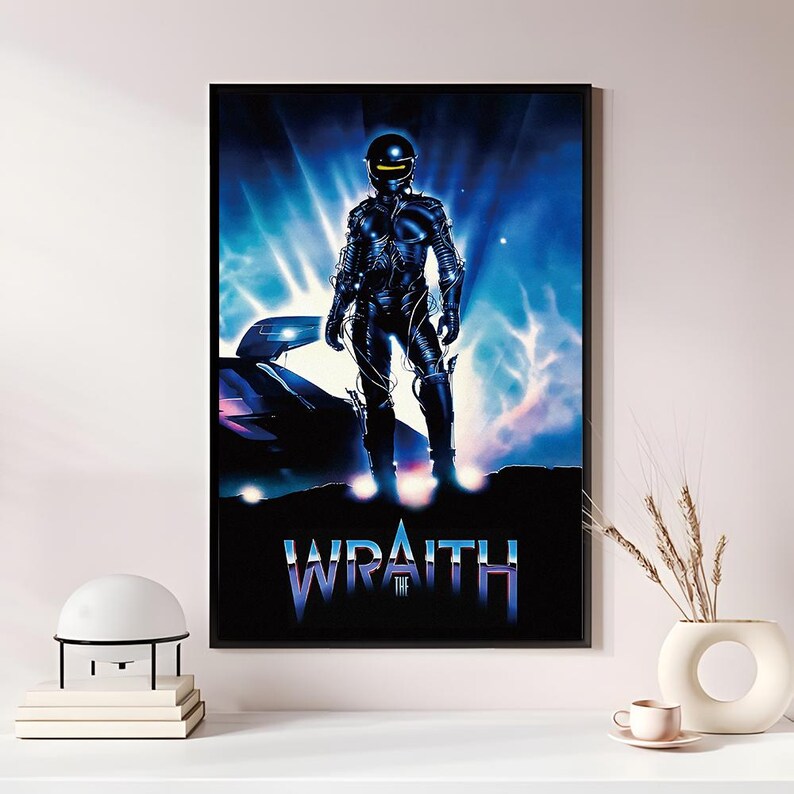 The Wraith Classic Movie Poster Fine Canvas Art Print Gift for Movie ...